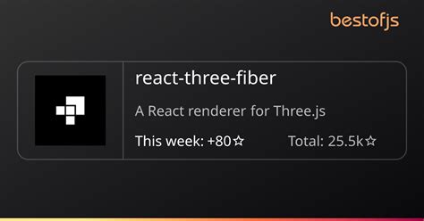 Best Of Js • React Three Fiber