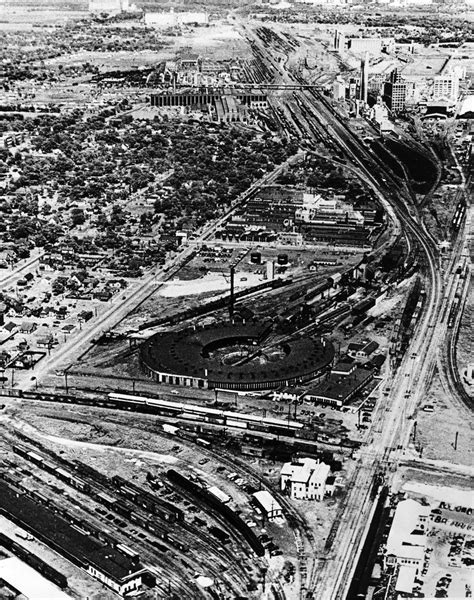 This Aerial Of The Wabash Roundhouse Mid Century Decatur Facebook