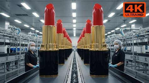 Inside A Modern Lipstick Factory How Lipsticks Are Made With Advanced