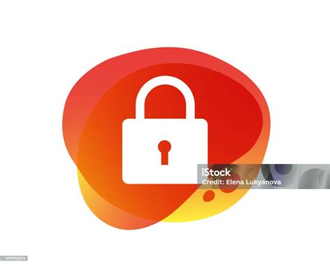 자물쇠 모양 실루엣 벡터 디자인 개인 잠금 기호의 개념 디지털 데이터 보호 아이디어 요소 격리 현대 잠금 또는 폐쇄 액세스 기호 아이콘 0명에 대한 스톡 벡터 아트 및 기타