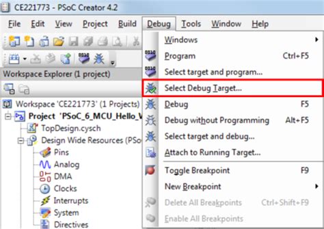 AN221774 Getting Started With PSoC 6 MCU On PSoC Creator PSoC 6 Documentation