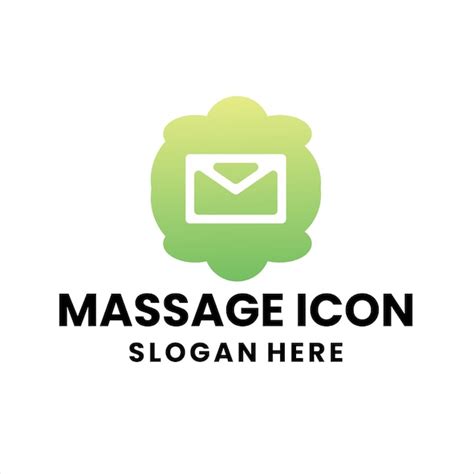 Premium Vector Massage Icon Logo