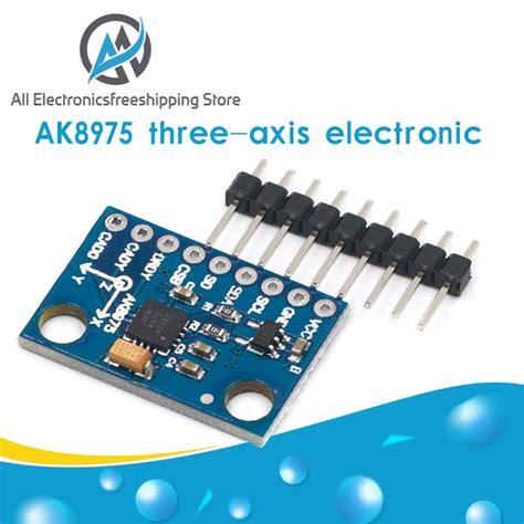 Ak8975 Three Axis Electronic Compass High Precison Compass Module For Arduino Instrument Parts