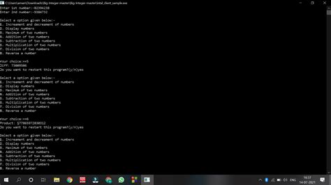 Github Aman Pareek 23big Integer Project Develop A C Library Of An
