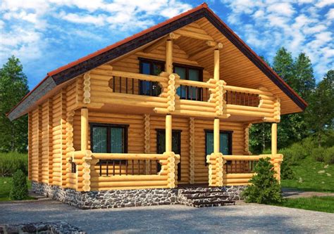 Offer Cylinder Log Wall Prefab Homes Sets Of Lumber Wood