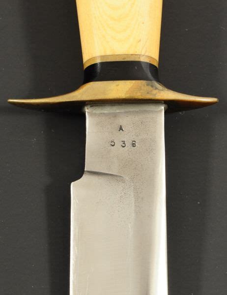 Ralph Bone Custom Bowie Knife Lubbock Texas