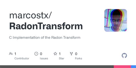 Github Marcostxradontransform C Implementation Of The Radon Transform
