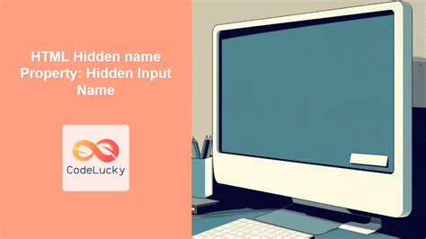 Html Hidden Value Property Hidden Input Value Codelucky