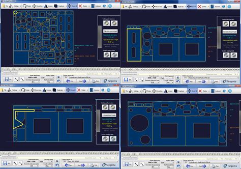 Multi Sheet Automatic Nesting With Multi Dimensional Sheets Tangenta Software
