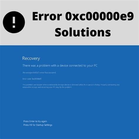 Error Code 0xc00000e9 Windows 10 Get IT Solutions