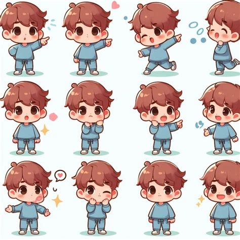 Page 8 29000 Chibi Character Expression Pictures
