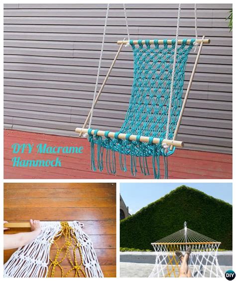 Diy Hammock Projects Picture Instructions