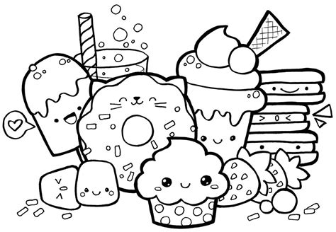 Desenhos De Comidas Para Colorir Desenhos Imprimir
