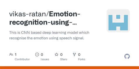 GitHub Vikas Ratan Emotion Recognition Using Speech Signal This Is CNN Based Deep Learning