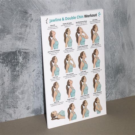 Jawline And Double Chin Exercises Face Exercises For Jaw And Neck