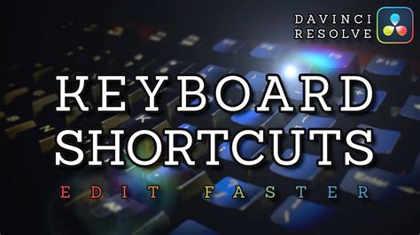 Davinci Resolve Keyboard Shortcuts Wireroc