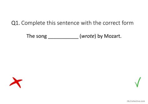 Tic Tac Toe Game Passive Voice Gen English Esl Powerpoints