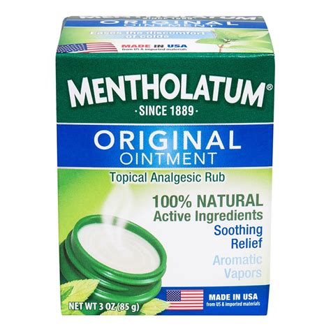 Get Mentholatum Original Ointment 3oz Delivered Weee Asian Market