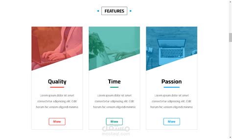 Html And CSS And JavaScript Template مستقل