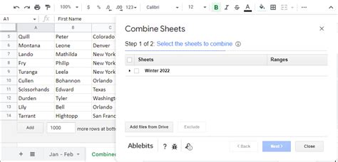 7 ways to merge multiple Google sheets into one without copying and ...