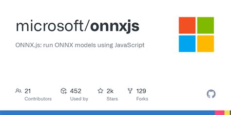 GitHub Microsoft Onnxjs ONNX Js Run ONNX Models Using JavaScript
