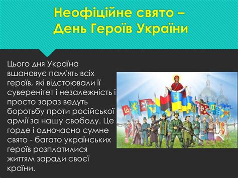 Презентація День Героїв