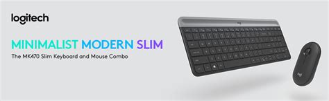Amazon In Buy Logitech MK Slim Wireless Keyboard Mouse Combo For Windows GHz Unifying