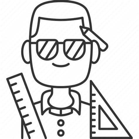 Draftsman Architect Design Sketch Drawing Icon Download On Iconfinder