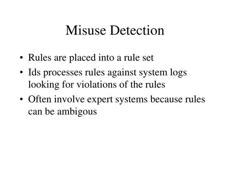 Ppt Intrusion Detection Powerpoint Presentation Free Download Id