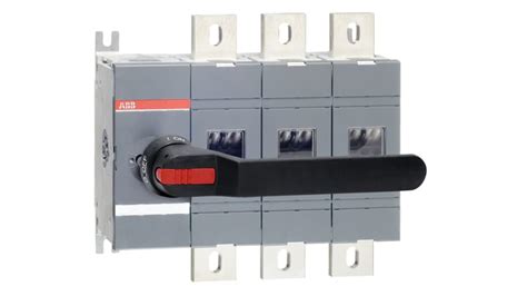 1sca022860r6230 Abb Switch Disconnector 3 Pole 1250a Max Current 1250a Fuse Current Rs