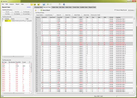 Dataview Screenshots Test Spectrum