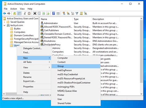 How To Manage Groups In Active Directory Techyul