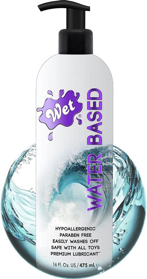 Amazon.com: Wet Original Water Based Lube 16 Ounce Premium Personal Lubricant, Long Lasting ...