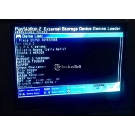 Sony Playstation Slim Hdd Gb Full Game Mesin Lancar Kelengkapan Komplit Di Jakarta