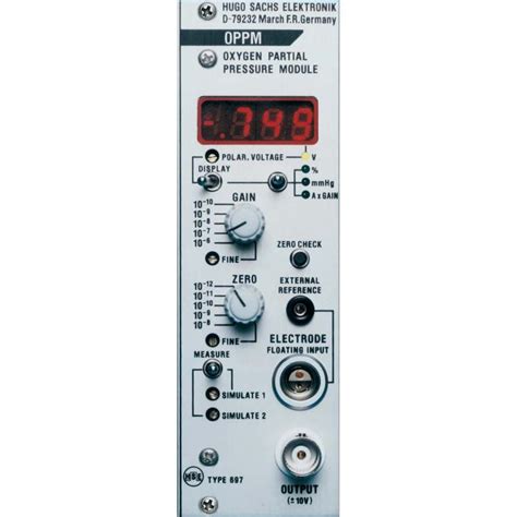 Plugsys Oxygen Partial Pressure Module Oppm