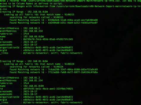 importing vsphere networks into aria automation part 3 update ip ranges cybersylum