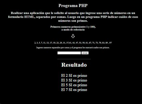 github javier dotcom ejercicios php validar numeros primos