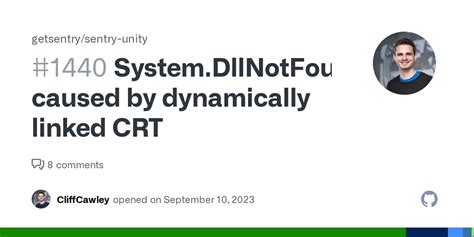 Systemdllnotfoundexception Caused By Dynamically Linked Crt · Issue 1440 · Getsentrysentry