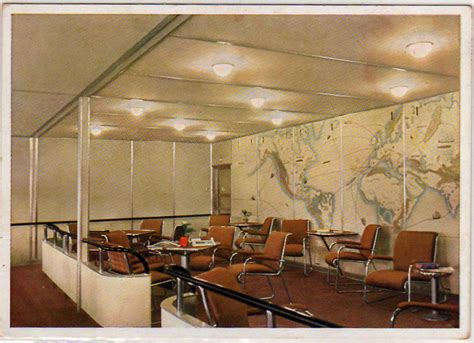 First Class Travel 1930s Style What Were The Interiors Floorplan Like