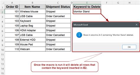 How To Delete Rows Based On Criteria Using Vba Macro Excel Insider
