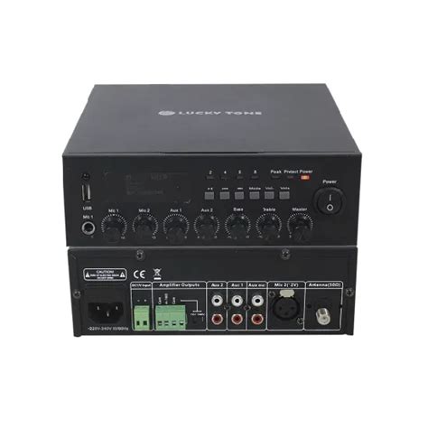 30w 60w Rms Power Output Screw Terminal Antenna Connection Mixer