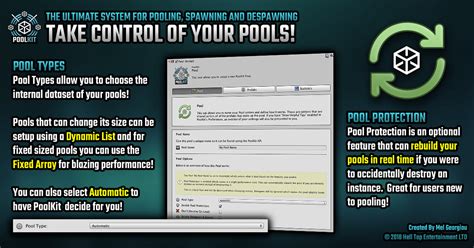 Pool Kit The Ultimate Pooling System For Unity