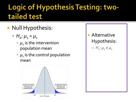 Ppt Hypothesis Testing And Statistical Significance Powerpoint Presentation Id 5381722