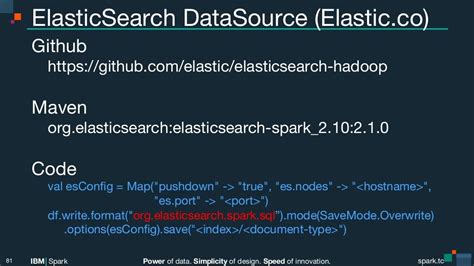 Datasource Api Elastic Search Spark Big Data Spark Context Switch