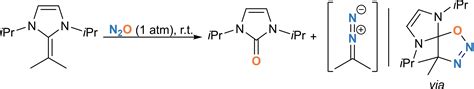 Facile 32 Cycloaddition Between An N‐heterocyclic Olefin And Nitrous