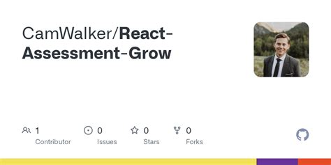 Github Camwalkerreact Assessment Grow