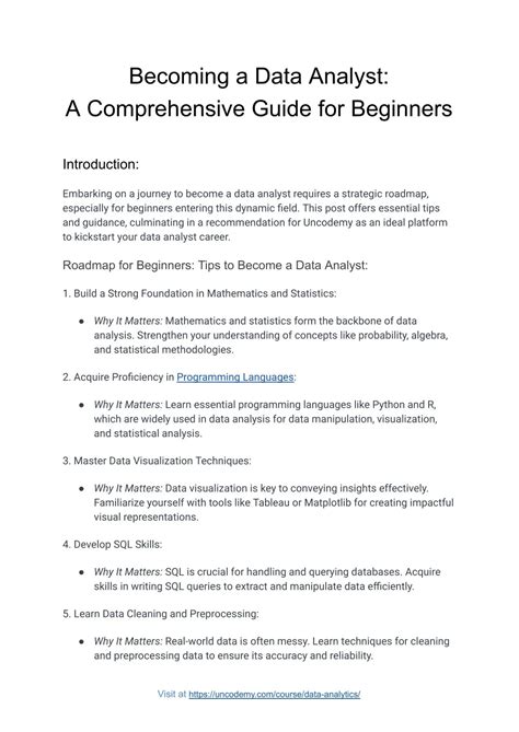 Ppt Becoming A Data Analyst A Comprehensive Guide For Beginners Uncodemy Powerpoint