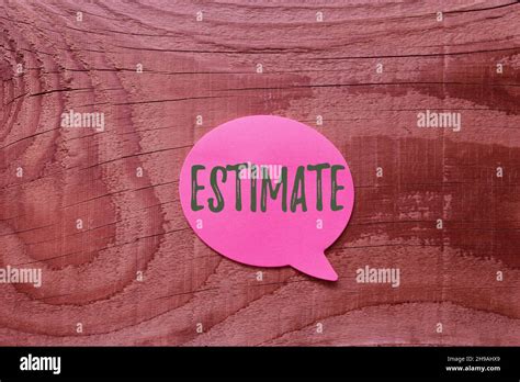 Conceptual Display Estimate Business Overview Roughly Calculate Judge Value Number Quantity