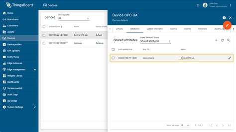 Opc Ua Connector Configuration Thingsboard Iot Gateway