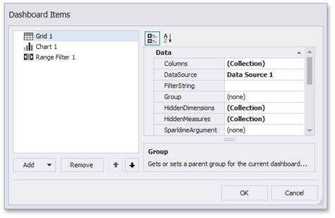 Create Dashboard Items Business Intelligence Dashboard Devexpress Documentation